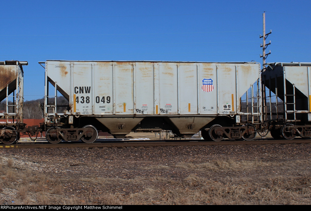 CNW 2 Bay Covered Hopper